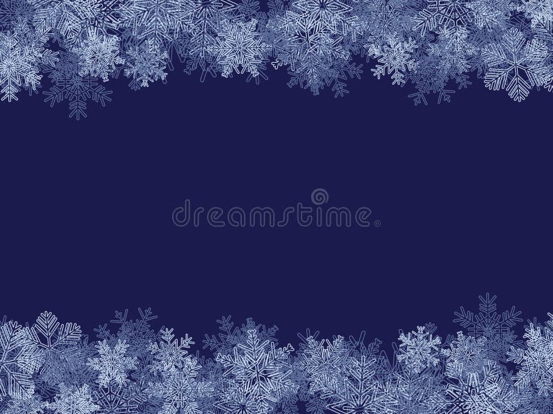 Winter Frame stock vector. Illustration of february, christmas - 11853871