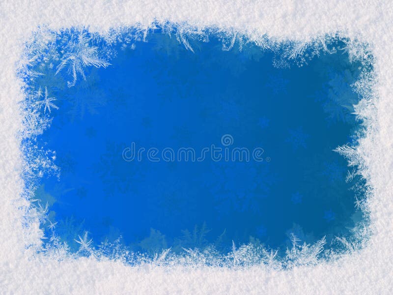 Glittering ice frame stock photo. Image of deep, frosty - 12224286