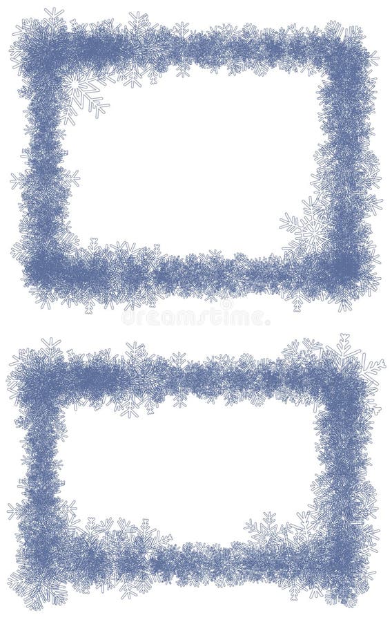 Winter Frame stock vector. Illustration of february, christmas - 11853871