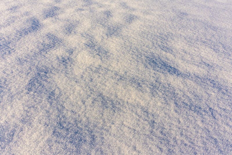 Winter Fresh Snow Texture Background in Daylight Stock Image - Image of ...