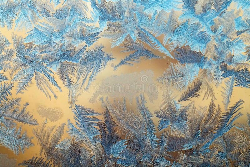 The Cold Frosty Texture Abstract Patterns. Stock Image - Image of ...