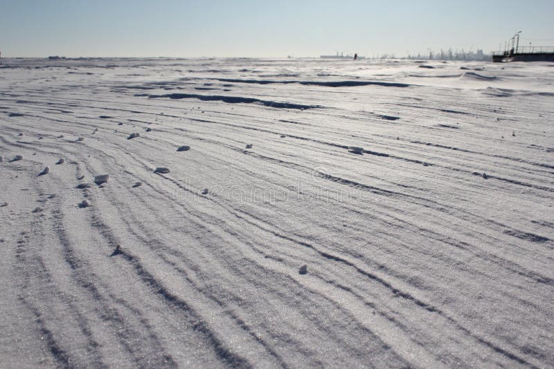 Winter stock image. Image of beauty, ocean, snow, horizon - 59603625