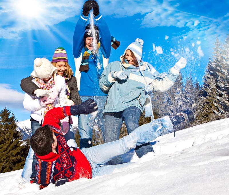 Winter fun 9 stock photo. Image of landscape, freedom - 10163514