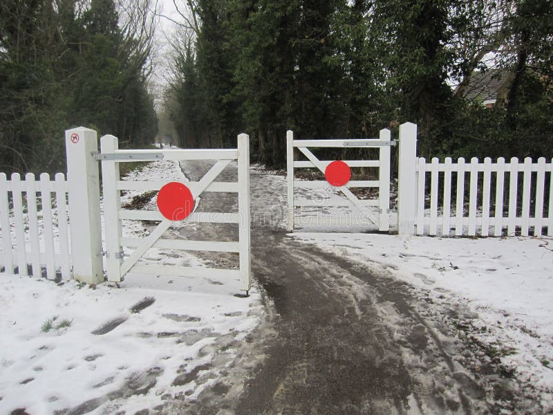 Winter Gates stock image. Image of station, railway - 111272221
