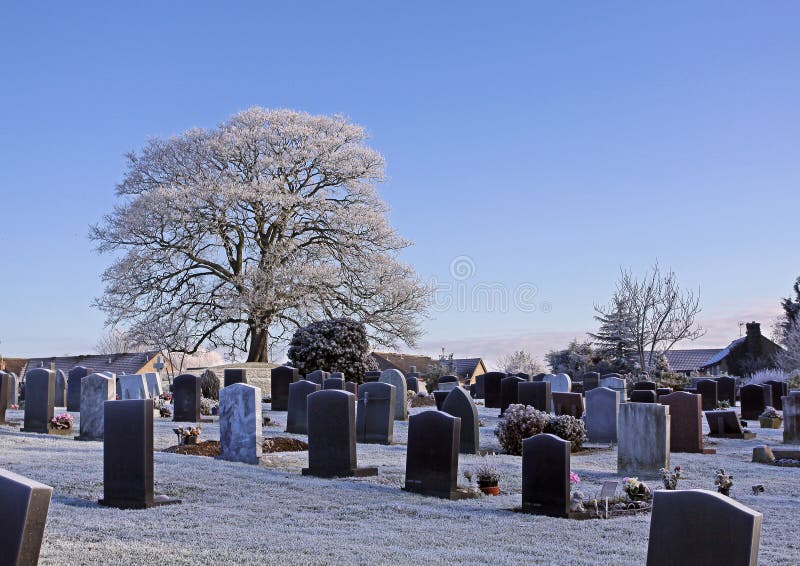 Winter Graveyard Picture. Image: 21699635