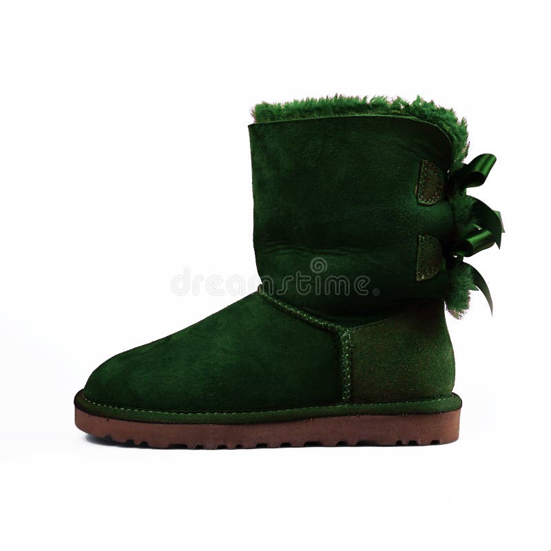 Winter green shoes stock photo. Image of winter, brown - 80535014
