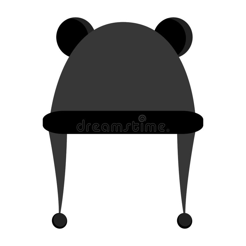 Winter hat icon stock illustration. Illustration of clothing - 73384420