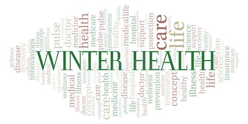 Winter health problem stock illustration. Illustration of problem - 4121574