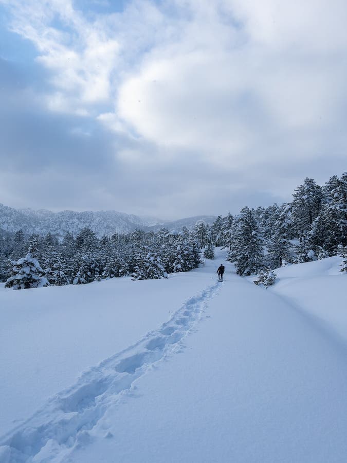 Winter Hiking in Difficult Conditions and the Magnificent Landscape ...