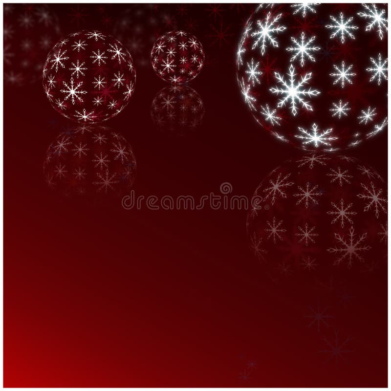Winter Holiday Red Background. Christmas Abstract Defocused Back Stock ...