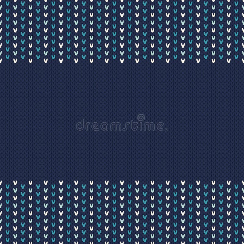 Winter Holiday Sweater Design on the Wool Knitted Texture Stock Vector ...