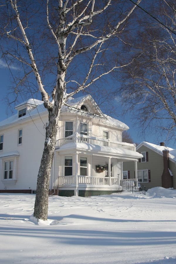 Winter homestead stock photo. Image of prairie, winter - 438552
