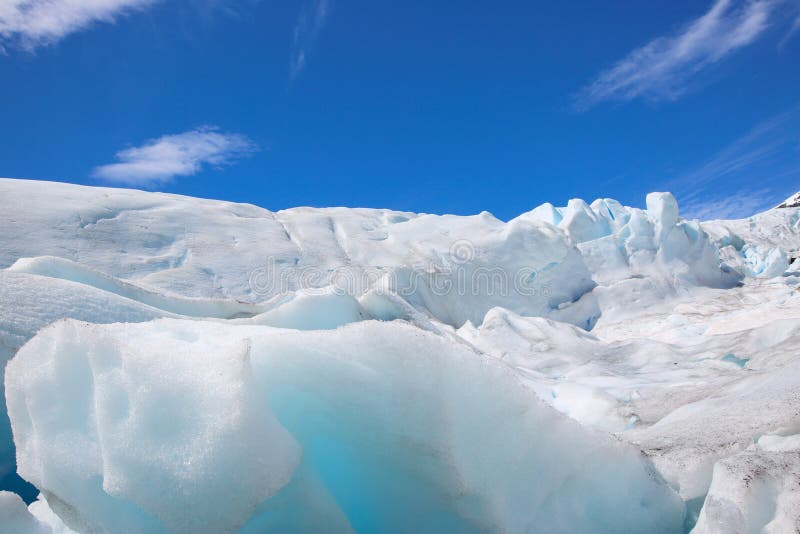 Winter ice landscape stock photo. Image of glacier, nature - 70894330