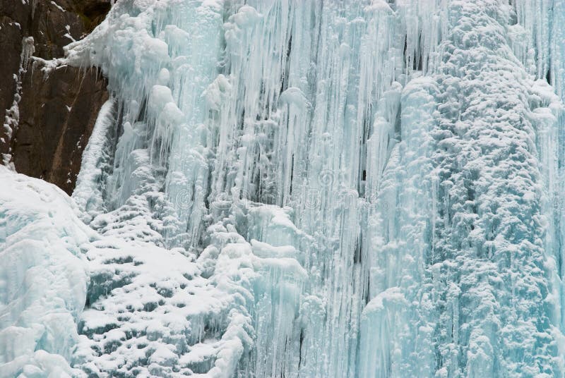 Winter ice waterfall stock photo. Image of outdoors, fall - 7004920