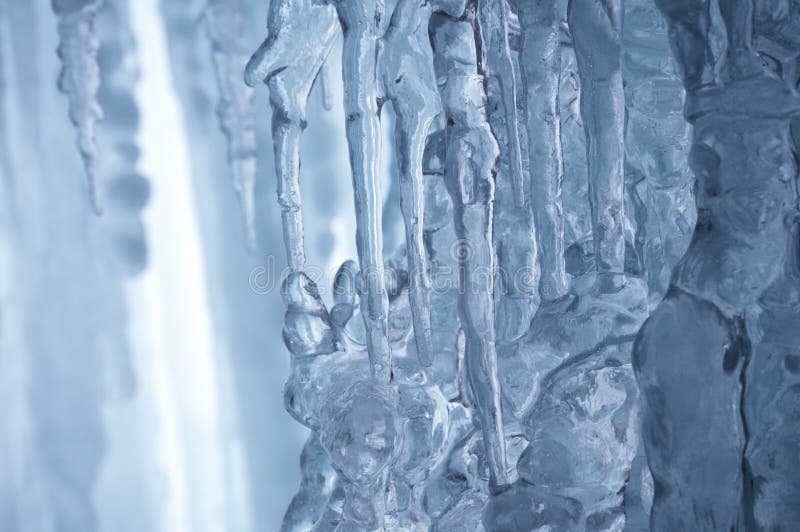 Winter icefall background stock photo. Image of deep - 36878258