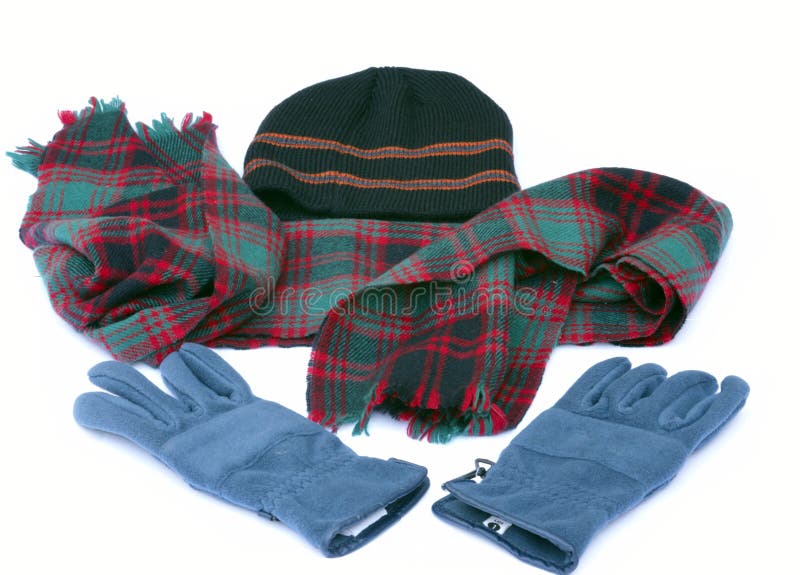 Winter items stock image. Image of young, color, clothing - 12449235