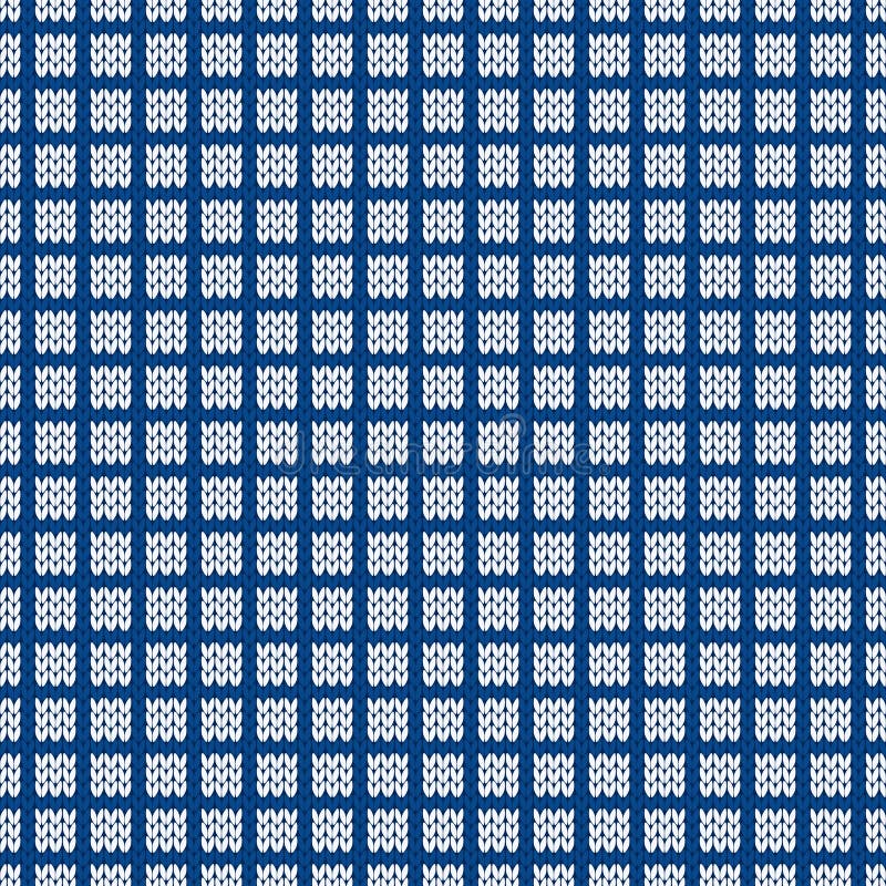 Winter Knitted Pattern. Grid Pattern, Seamless Wool Texture Stock ...