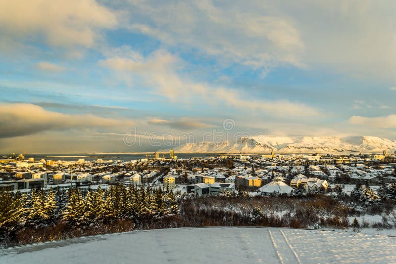 Winter land Iceland stock photo. Image of city, clear - 63016576