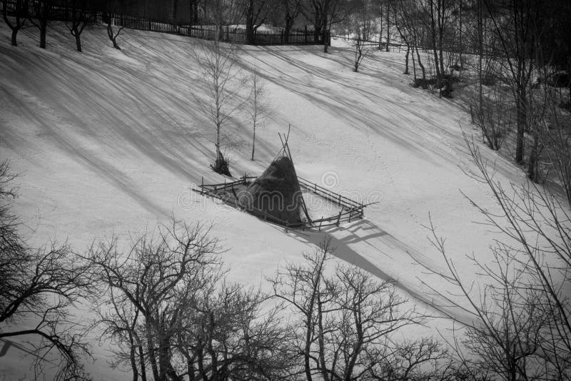 Winter landscape stock photo. Image of mountains, winter - 23743724
