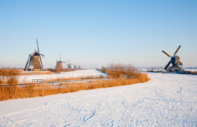 Dutch landscape stock image. Image of idyllic, plain, randstad - 9672649