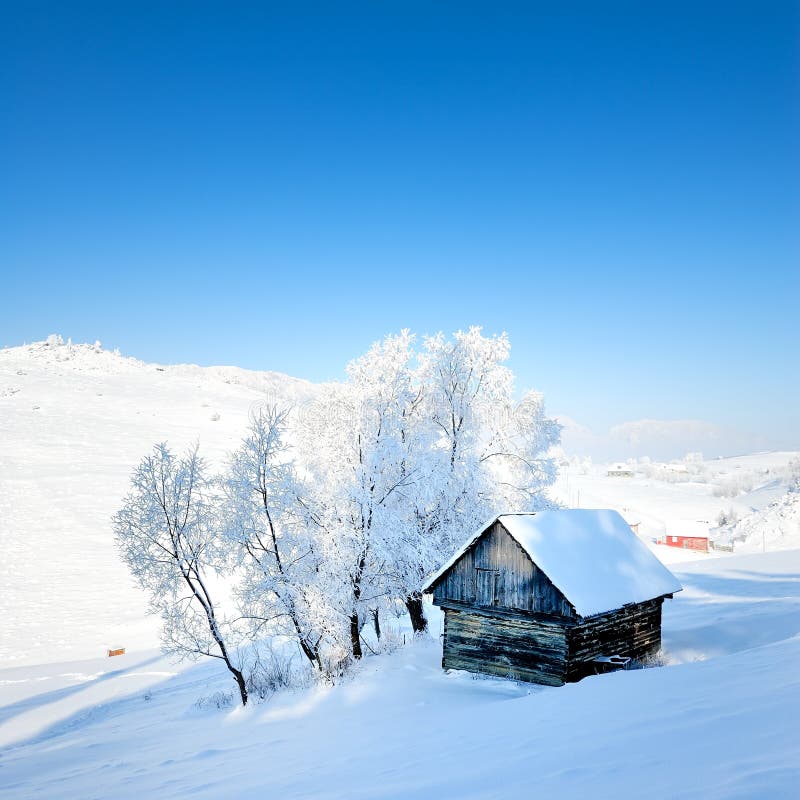 Winter landscape stock image. Image of rural, outdoor - 18933535