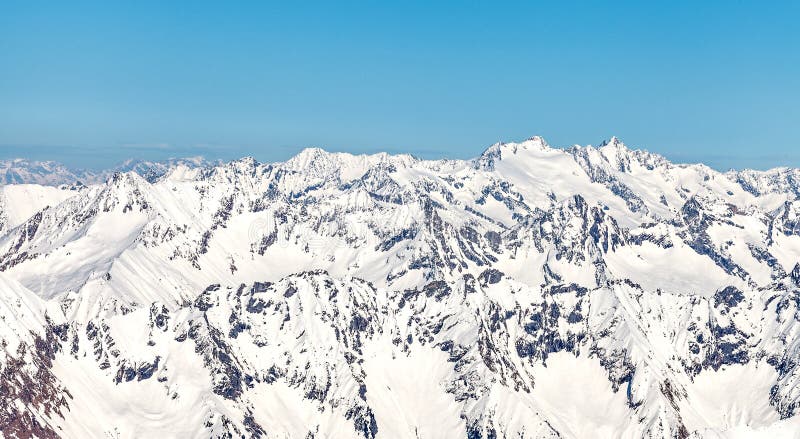 Winter landscape in Alps stock image. Image of background - 79645131