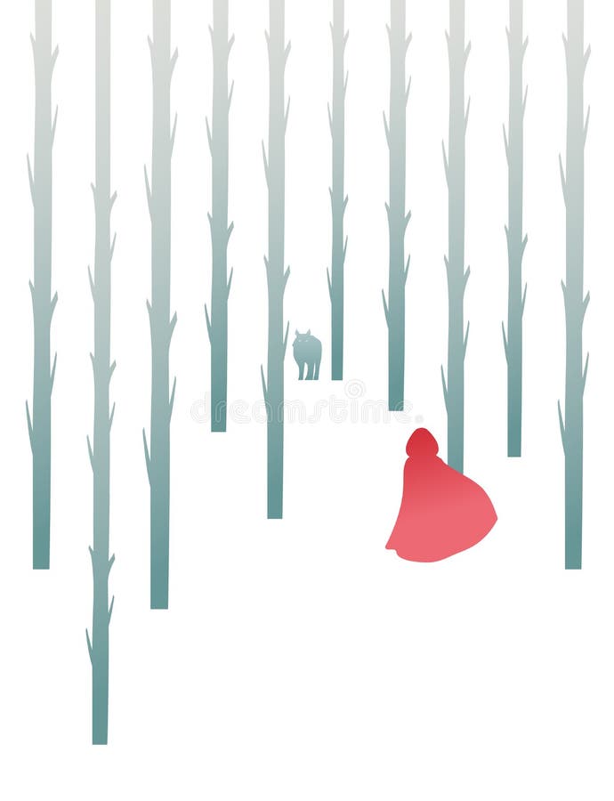 Red Riding Hood Silhouette