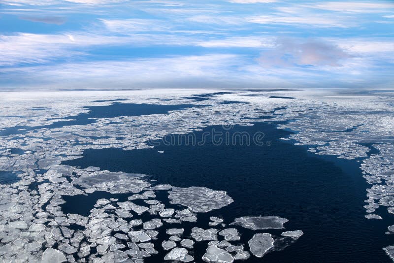 Frozen sea stock photo. Image of panorama, detail, frozen - 21244928