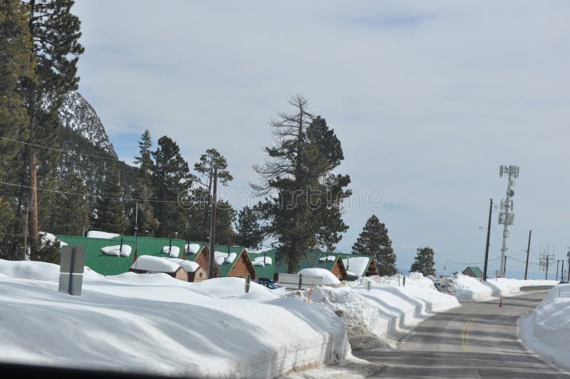 Winter landscape stock image. Image of snowy, chilling - 308638669