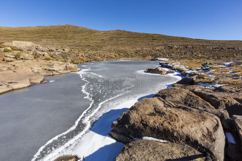Landscape Lesotho Snow Stock Photos - Free & Royalty-Free Stock Photos ...