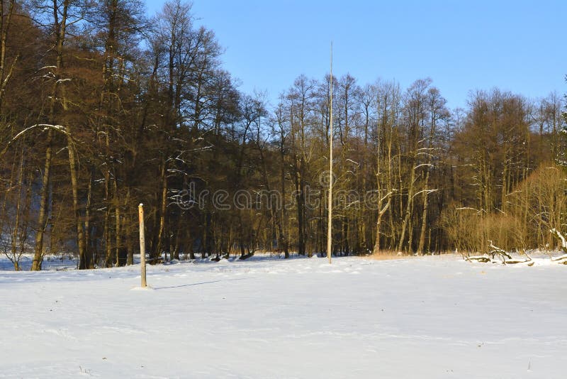 Winter landscape stock photo. Image of snow, winter, park - 49971700