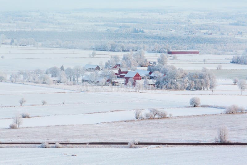 Winter landscape stock photo. Image of land, countryside - 79051458