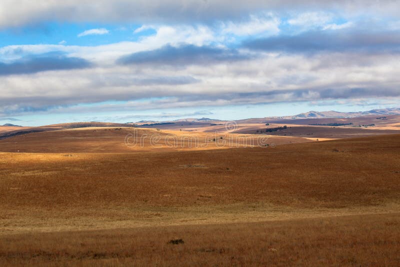 Winter Landscapes Dry Hills Stock Image - Image of africa, hills: 25750057