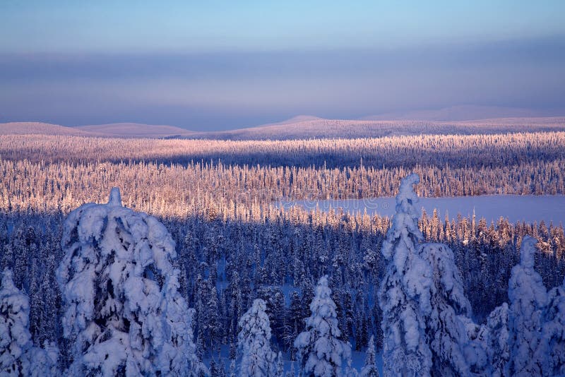 Winter lanscape stock image. Image of moment, cold, winter - 16188995