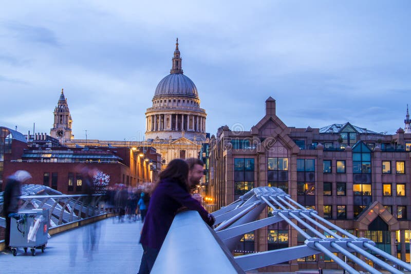 Winter in London s City editorial photography. Image of hill - 64943042