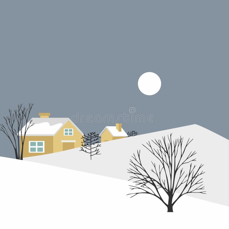 Winter Moments stock vector. Illustration of plan, presentation - 265166210