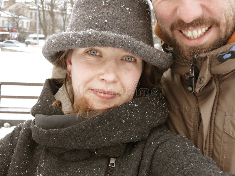 Winter mood stock image. Image of streets, city, long - 49128165