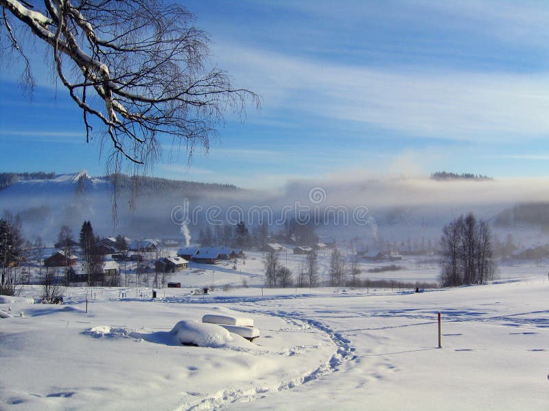 Winter morning stock image. Image of blue, heaven, himos - 2800189