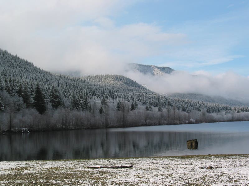 Winter Morning stock photo. Image of dramatic, cold, deserted - 637018