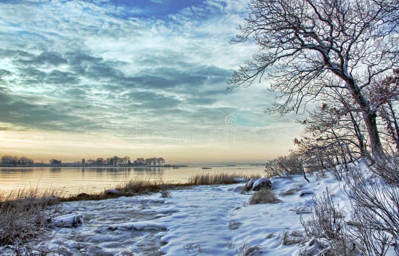 Winter Morning stock image. Image of dramatic, sound, cold - 8181071