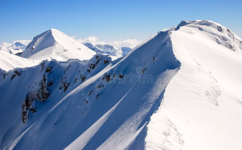 Winter Mountain stock photo. Image of mountain, winter - 47668066
