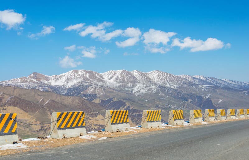 Winter Mountains in Qusar Region of Azerbaijan Stock Image - Image of ...