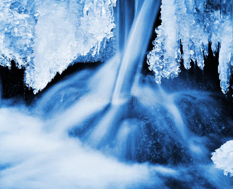 Winter nature water stock photo. Image of river, nature - 51628974