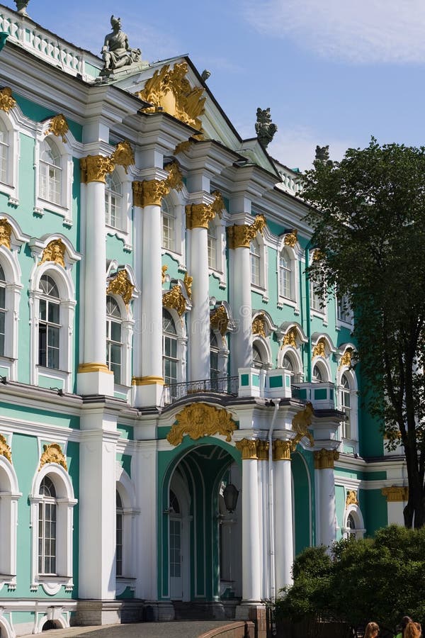 Double Headed Eagle, Winter Palace, St.Petersburg Stock Image - Image ...