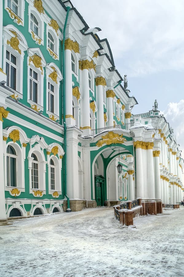 Winter palace. Courtyard stock image. Image of history - 28993515