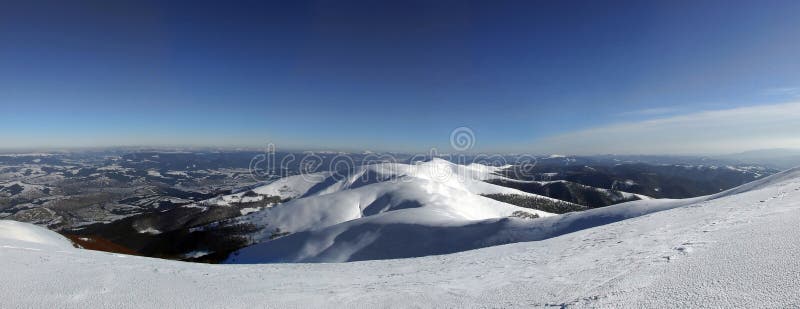 Winter panorama stock photo. Image of freedom, arctic - 2165594