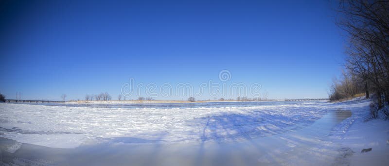 Winter panorama stock photo. Image of sunny, snow, nature - 70201898