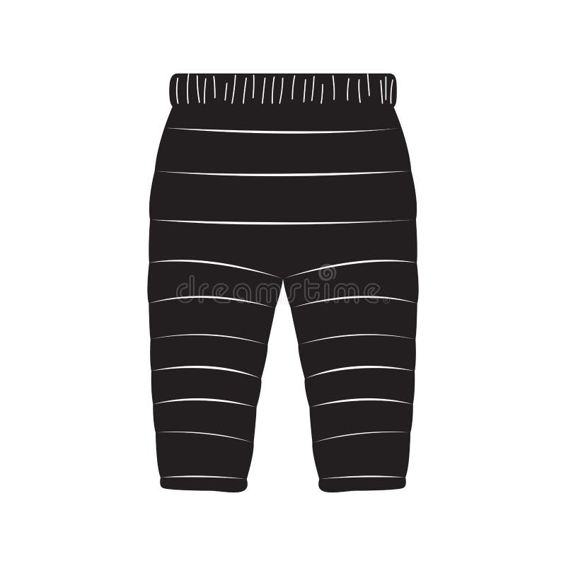 Winter pants image stock vector. Illustration of casual - 170337250