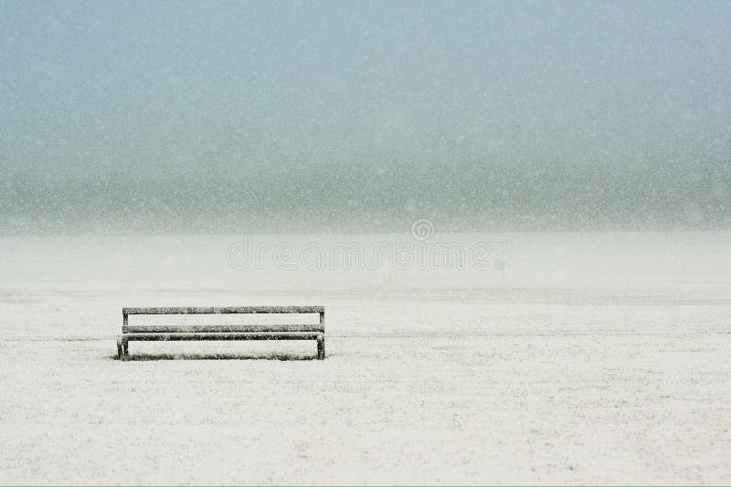 Winter Park Bench stock photo. Image of winter, bench - 108581384