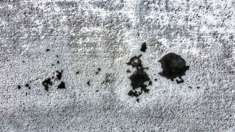 Winter Patterns on the Field. Stock Image - Image of field, snow: 233851049